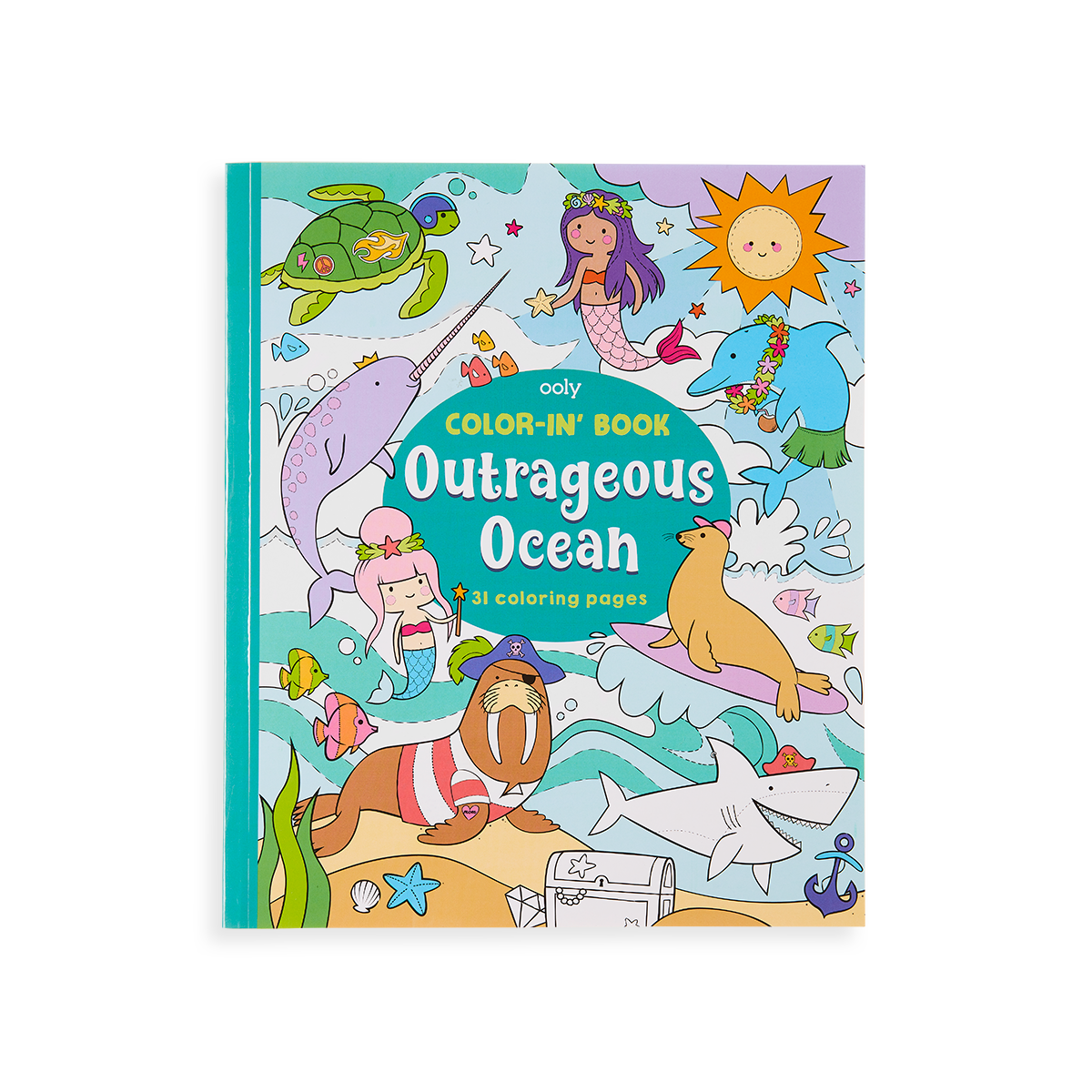 ocean coloring book