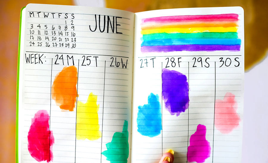 Fun & Colorful DIY Bullet Journal Ideas | OOLY