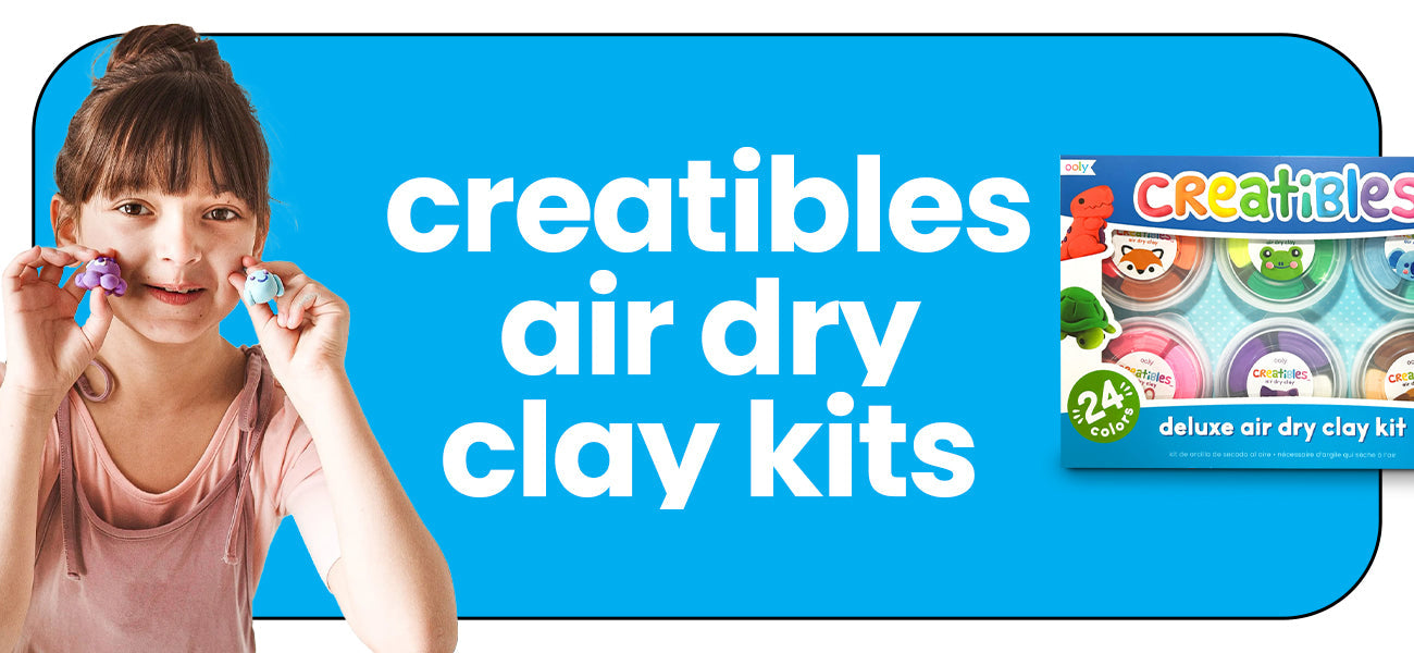 Creatibles Air Dry Clay Kits