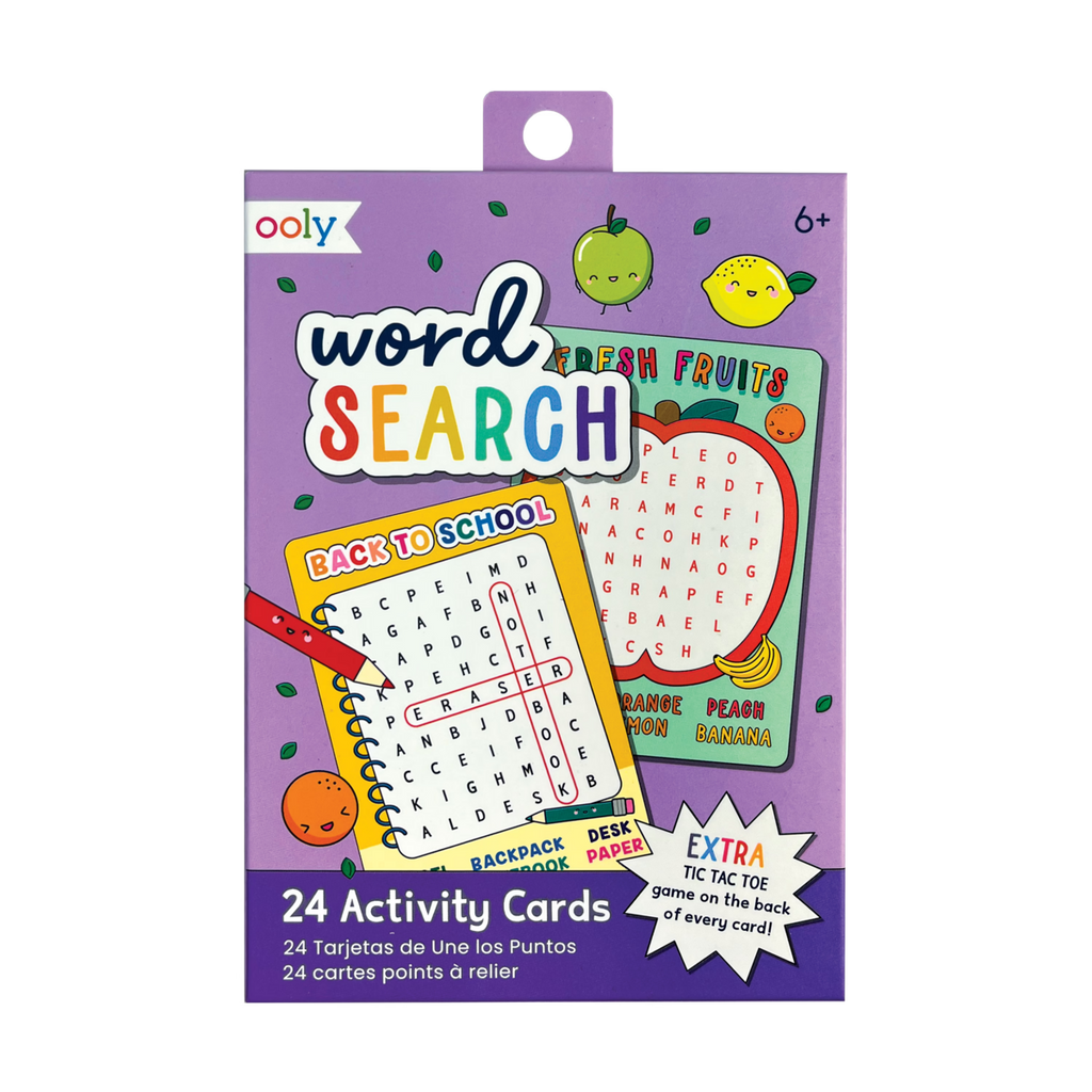 Word Search Paper Games OOLY Word Search Paper Games OOLY