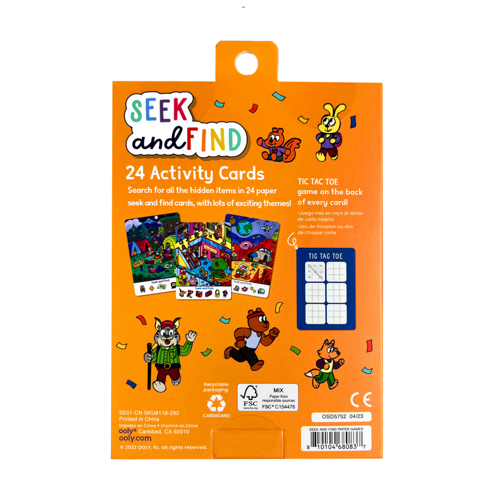 Seek and Find Activity Cards - OOLY