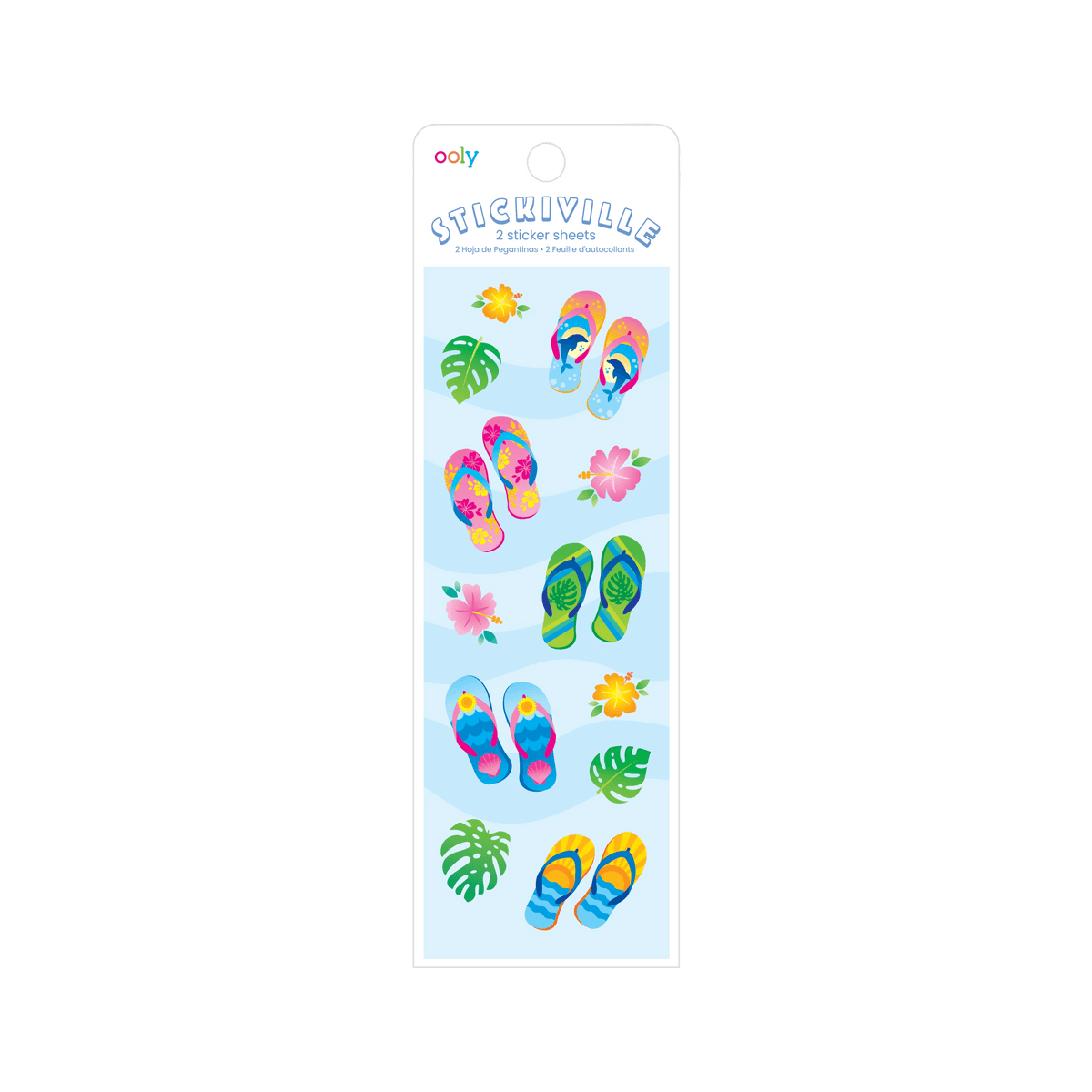 Stickiville Flip Flops Stickers - OOLY