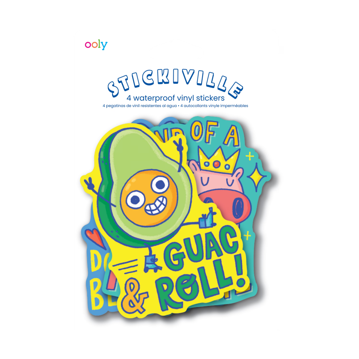 Stickiville Punny Pals Vinyl Stickers - OOLY