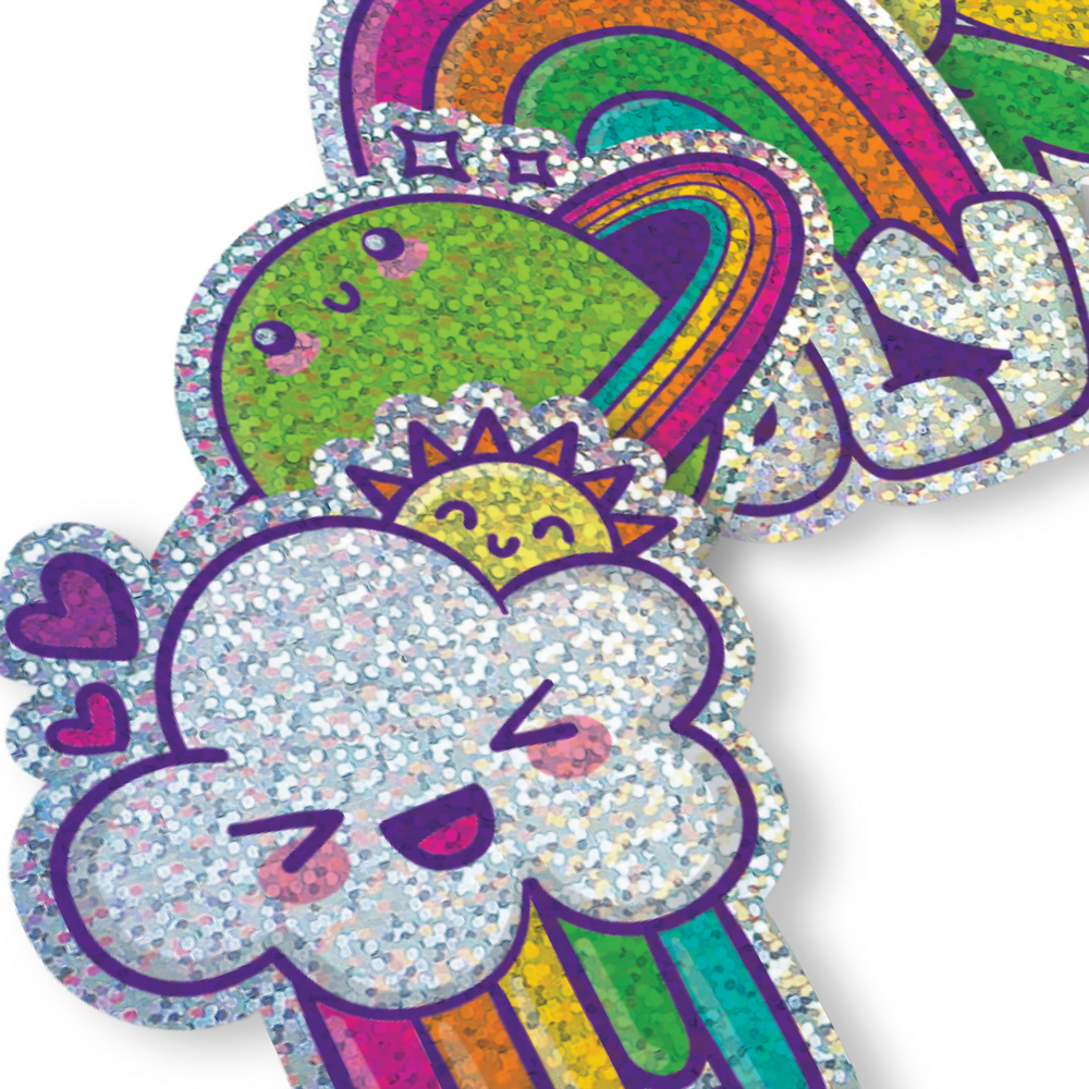 Stickiville Happy Rainbows Vinyl Stickers - OOLY