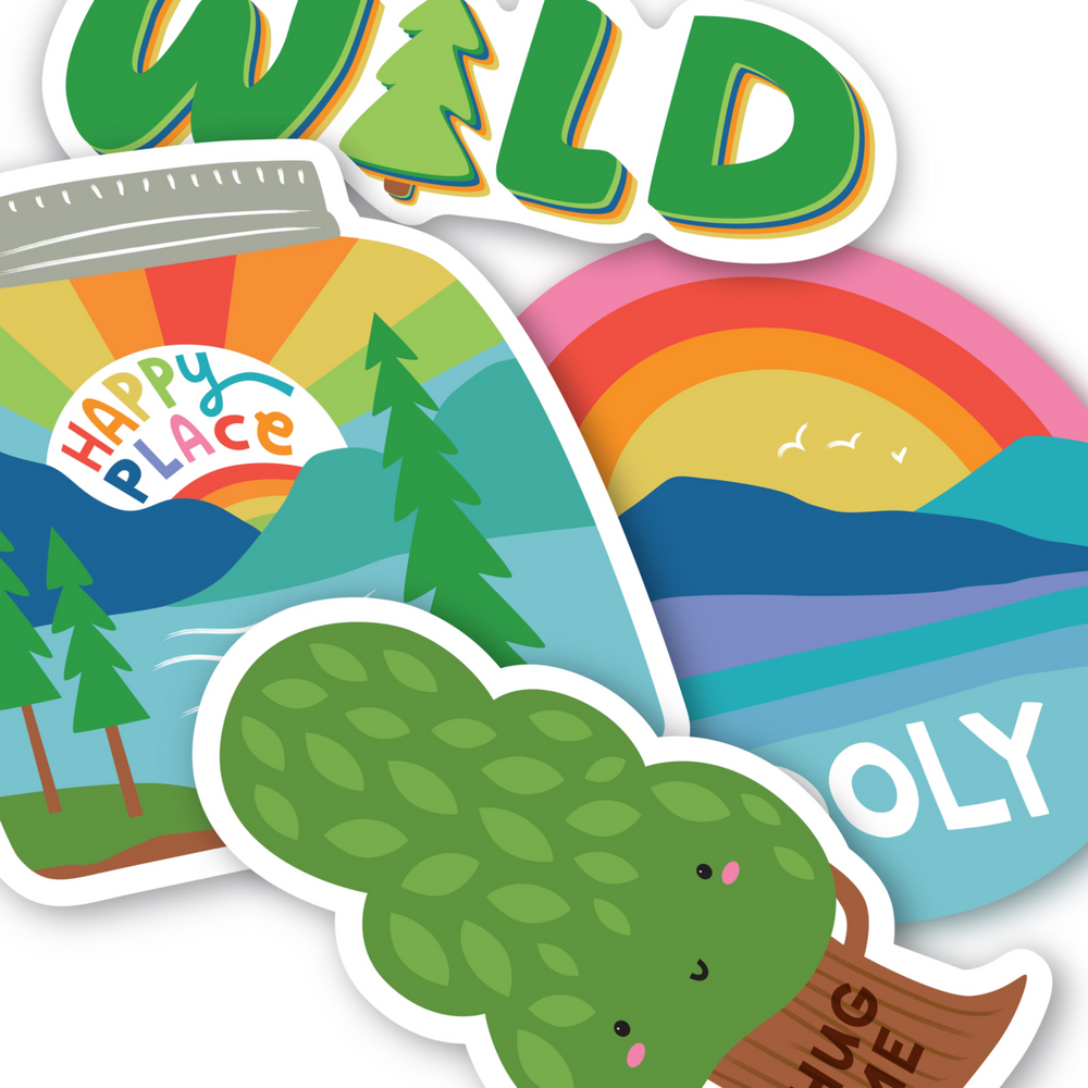 Stickiville Wild Outdoors Vinyl Stickers - OOLY