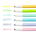 Noted! 2-in-1 Micro Fine Tip Pen and Highlighters - Set of 6 - OOLY