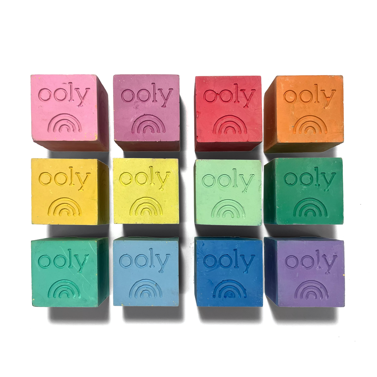 Chalk-O-Rama Block Sidewalk Chalk - Set of 12 - OOLY