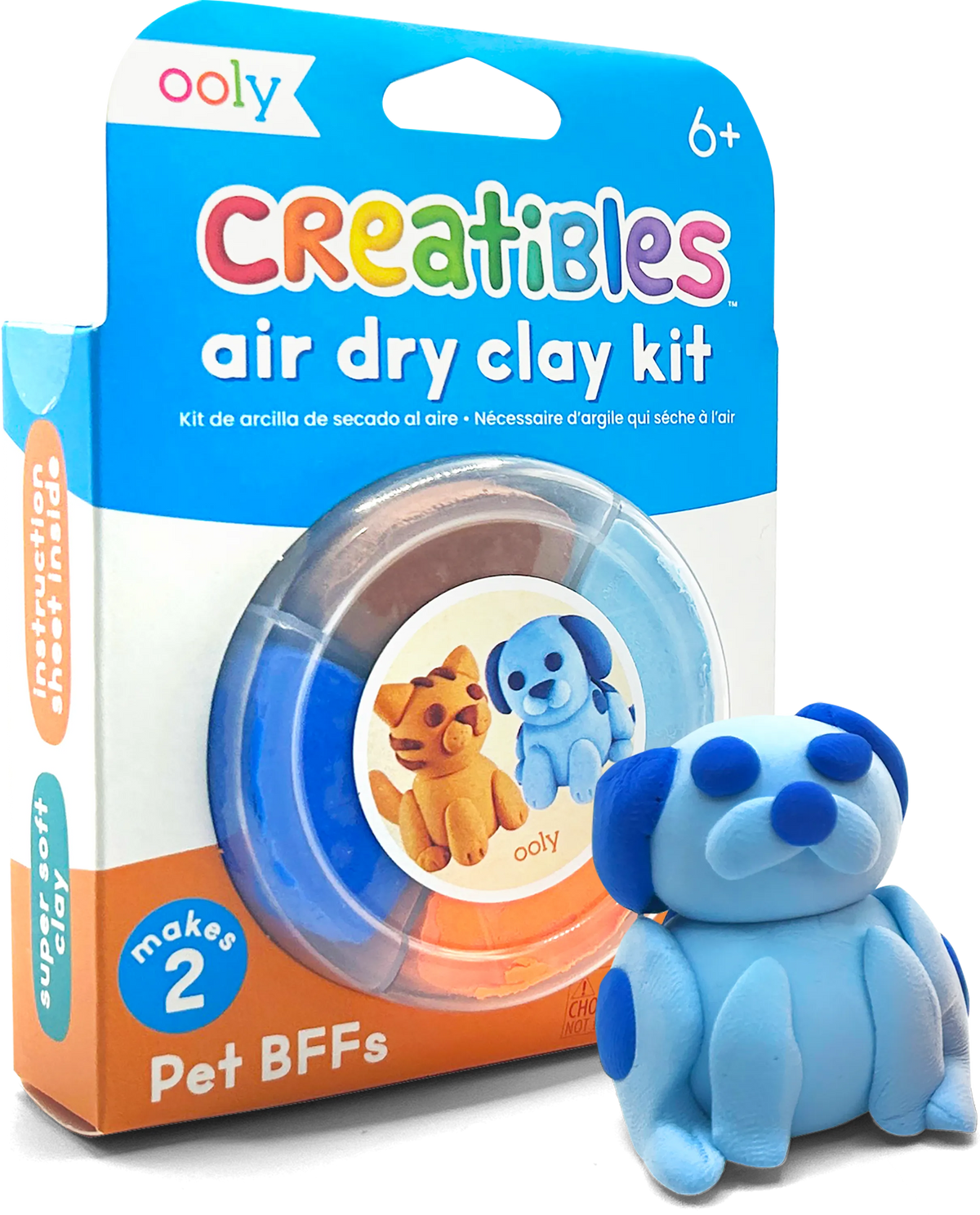 Creatibles Mini Air Dry Clay Kit - Pet BFFs - OOLY