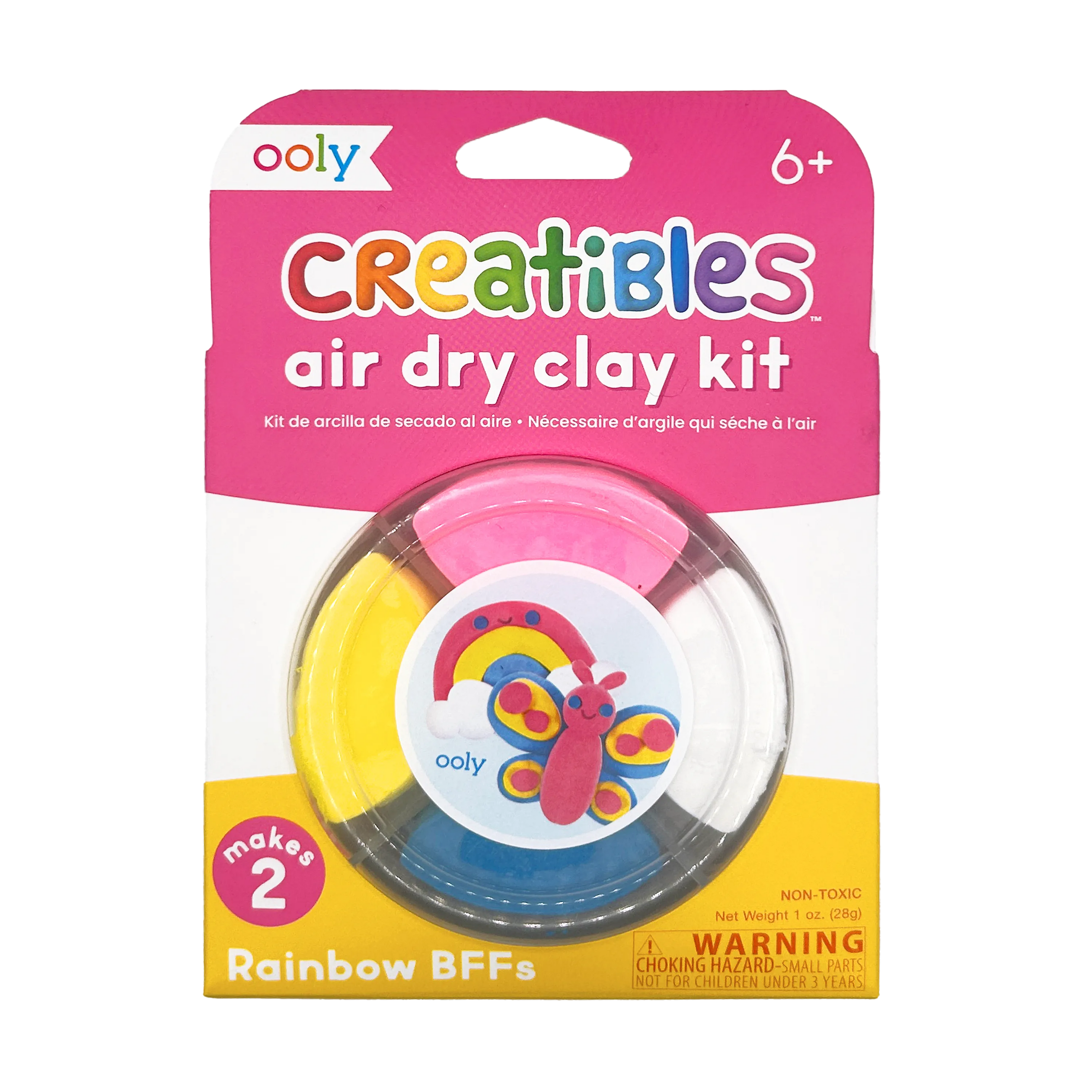 Creatibles MiniAir Dry Clay Kit - Rainbow BFFs - OOLY
