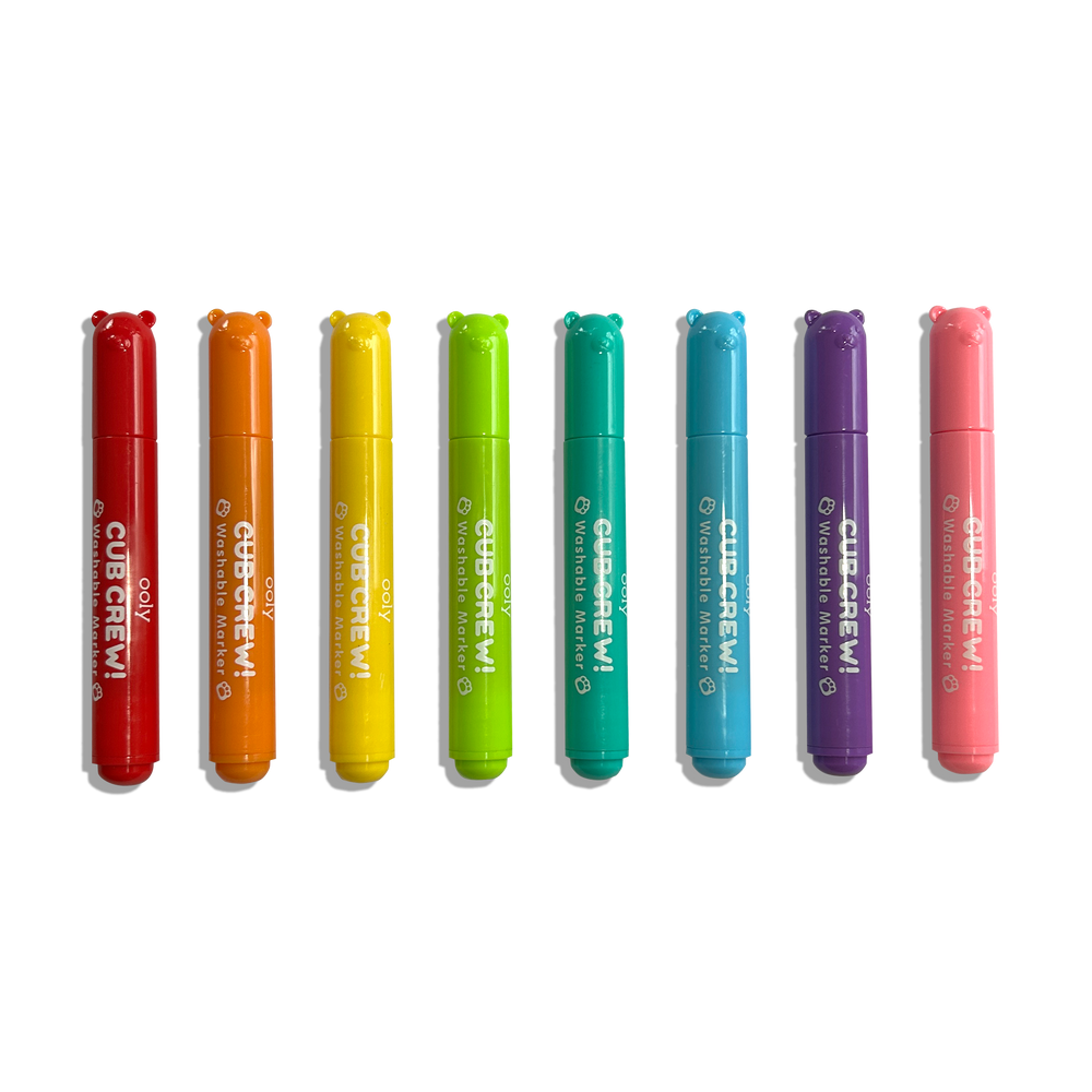 Cub Crew Washable Markers - Set of 8