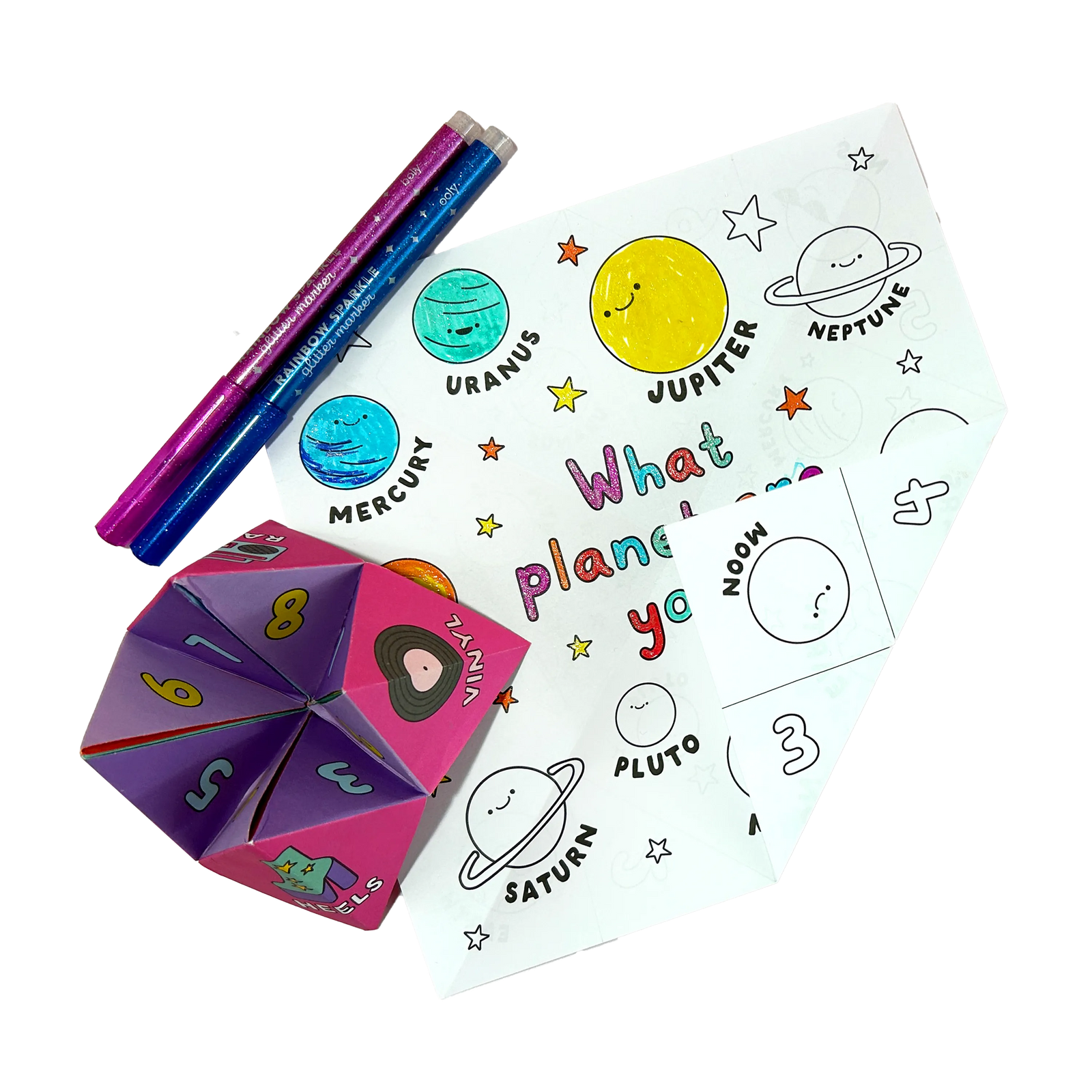 DIY Fortune Tellers Activity Kit - OOLY