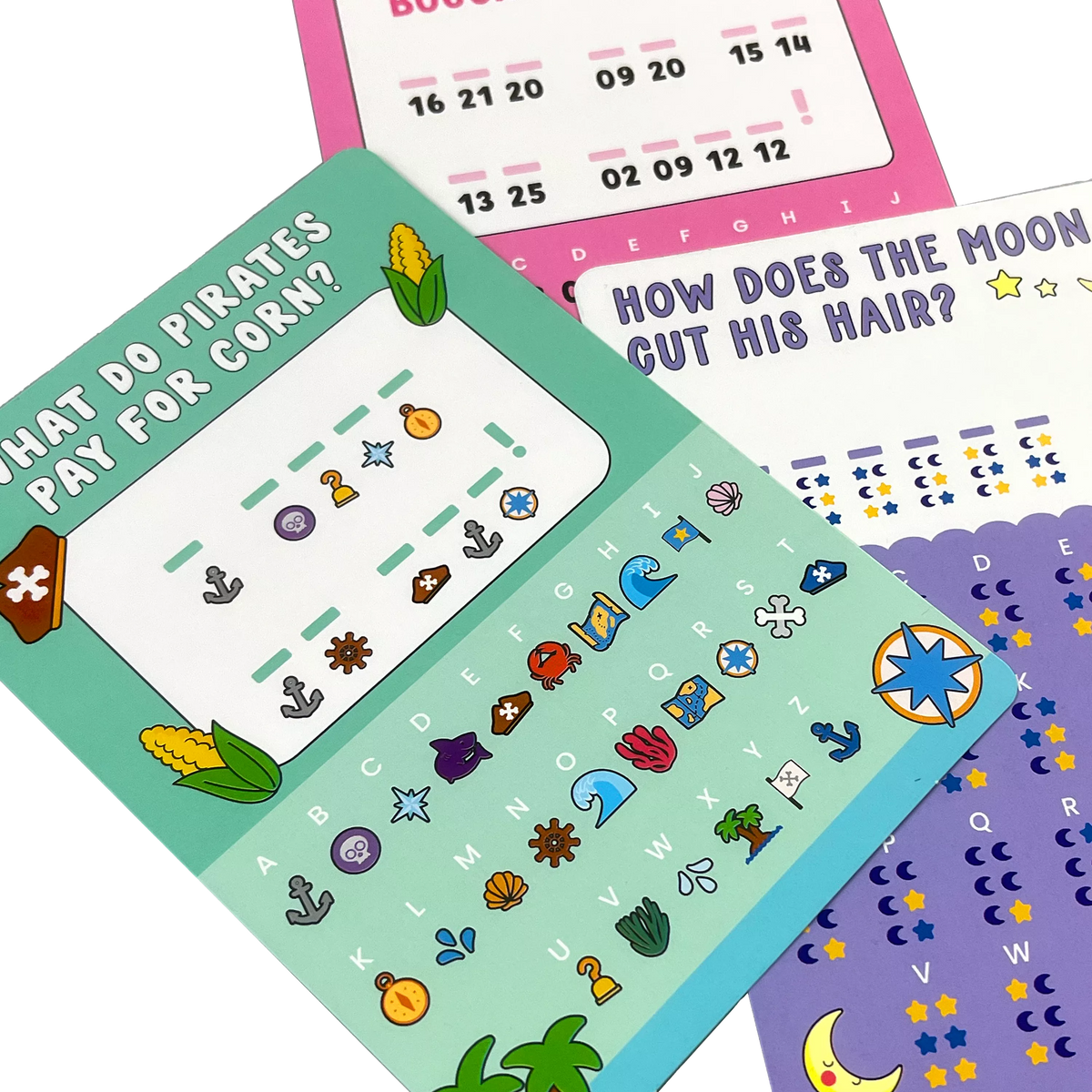 Joke Decoder Activity Cards - OOLY