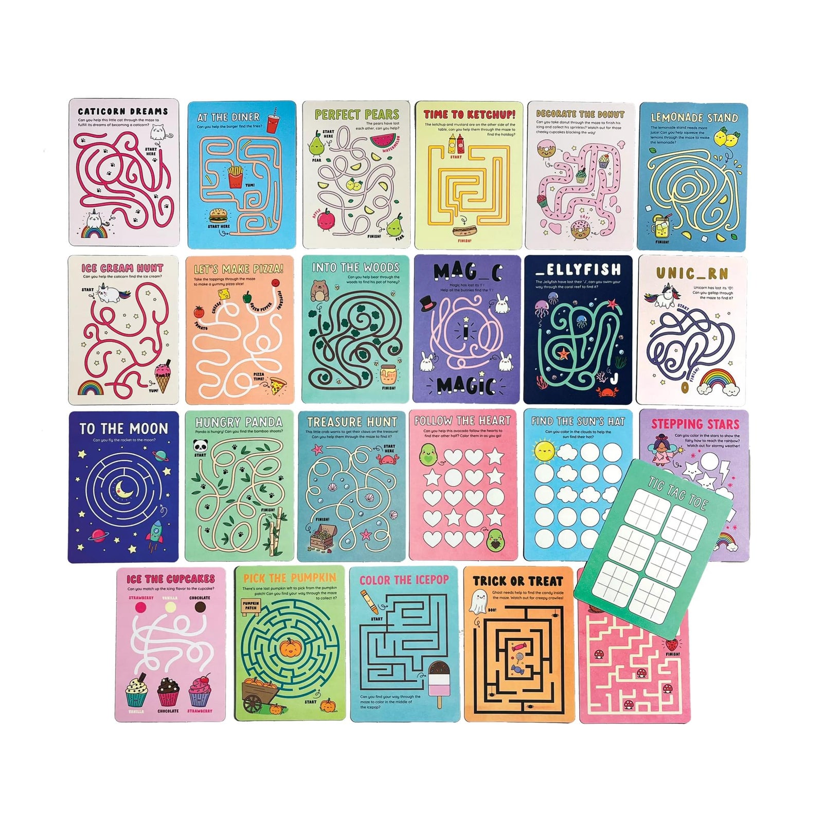 Mini Mazes Activity Cards - OOLY