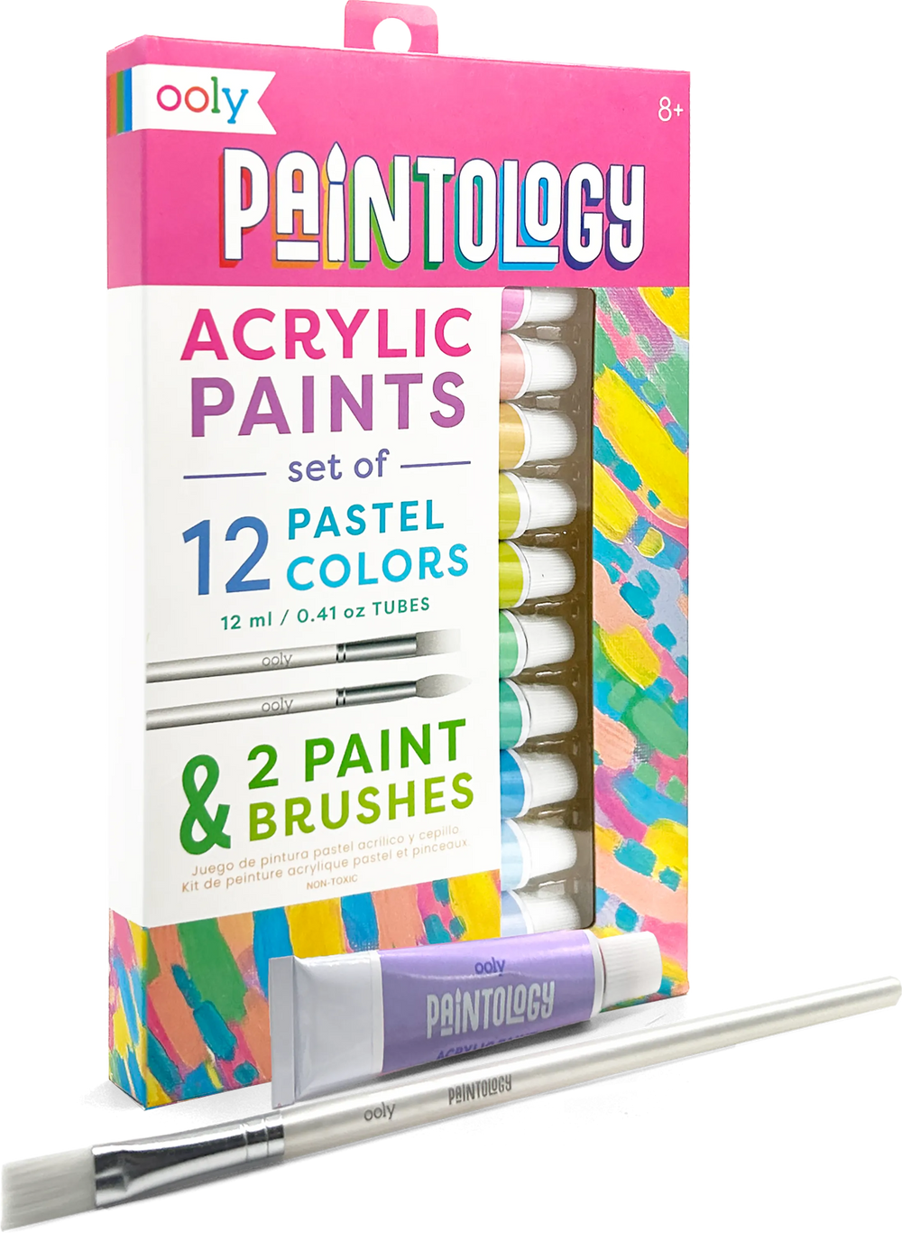 Paintology Acrylic Paints Set - Pastel Colors - OOLY