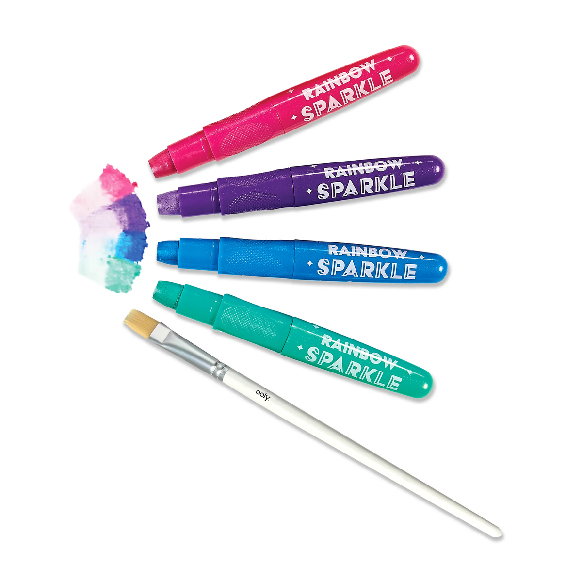 Rainbow Sparkle Metallic Watercolor Gel Crayons- OOLY