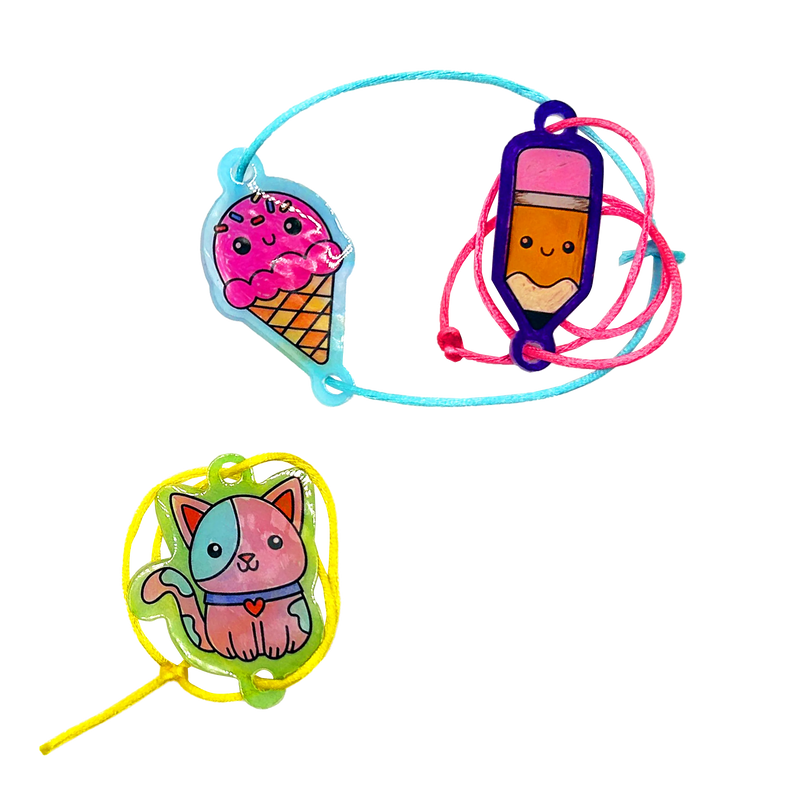 Shrink-its! DIY Shrink Art Bracelet Kit - BFF - OOLY