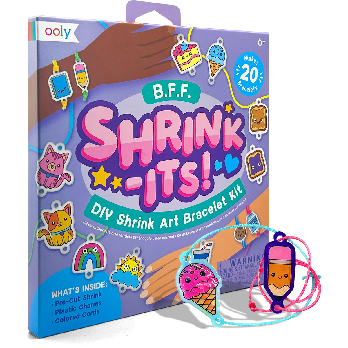 Shrink-its! DIY Shrink Art Bracelet Kit - BFF - OOLY