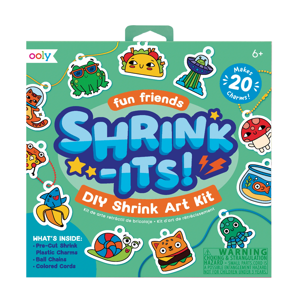 Shrink-its! DIY Shrink Art Kit - Fun Friends - OOLY