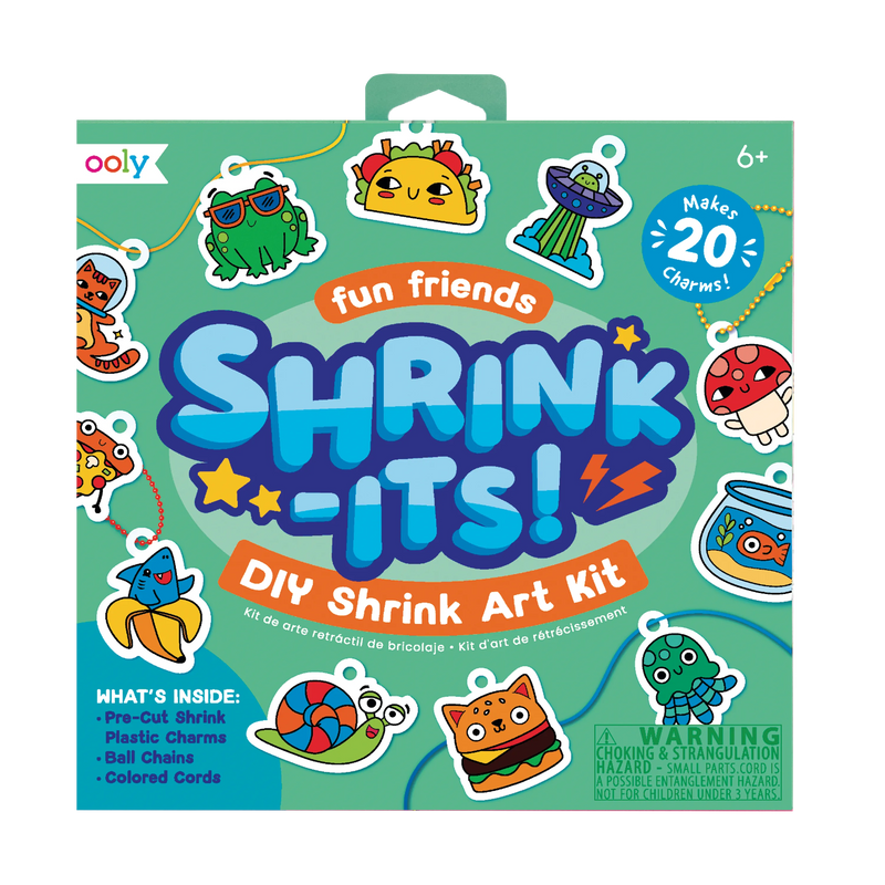 Shrink-its! DIY Shrink Art Kit - Fun Friends - OOLY