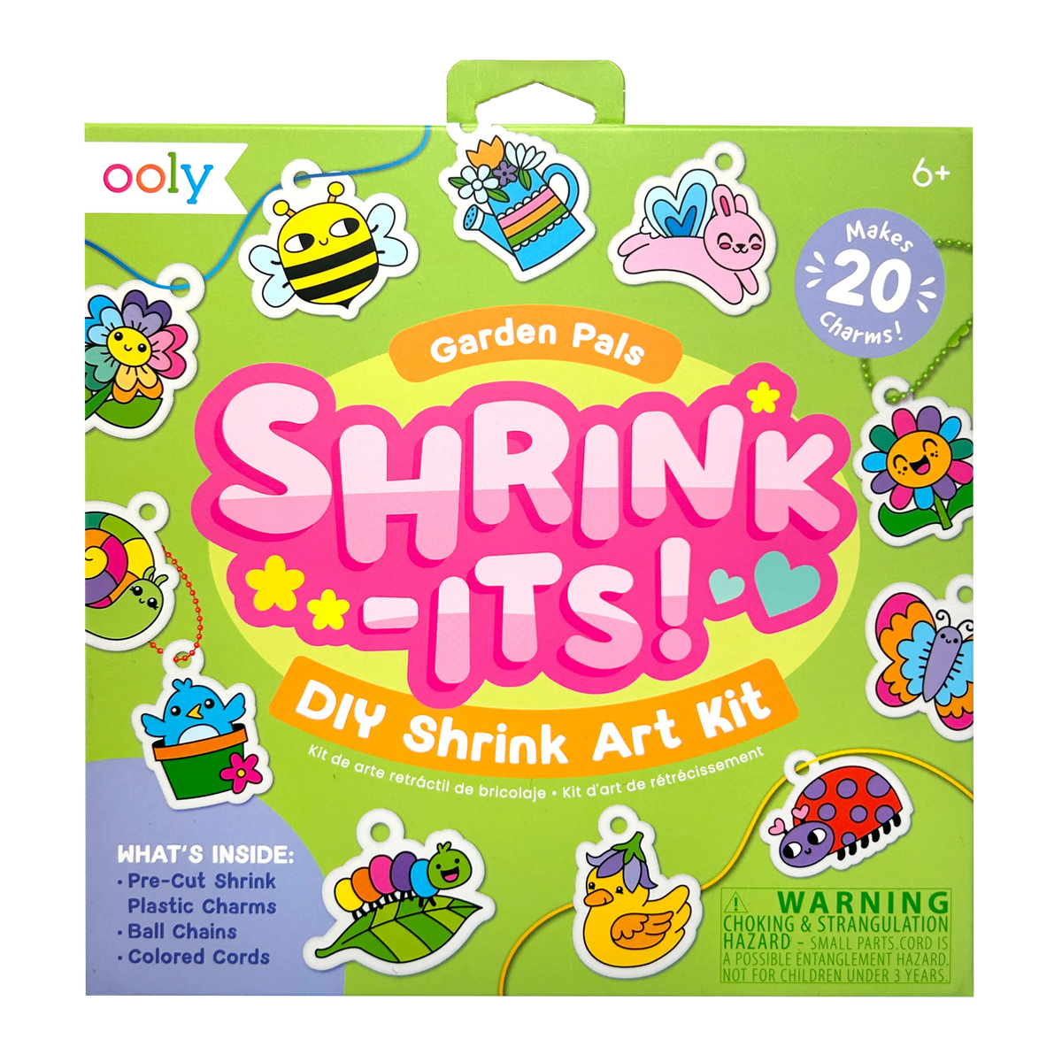 Shrink-its! DIY Shrink Art Kit - Garden Pals - OOLY
