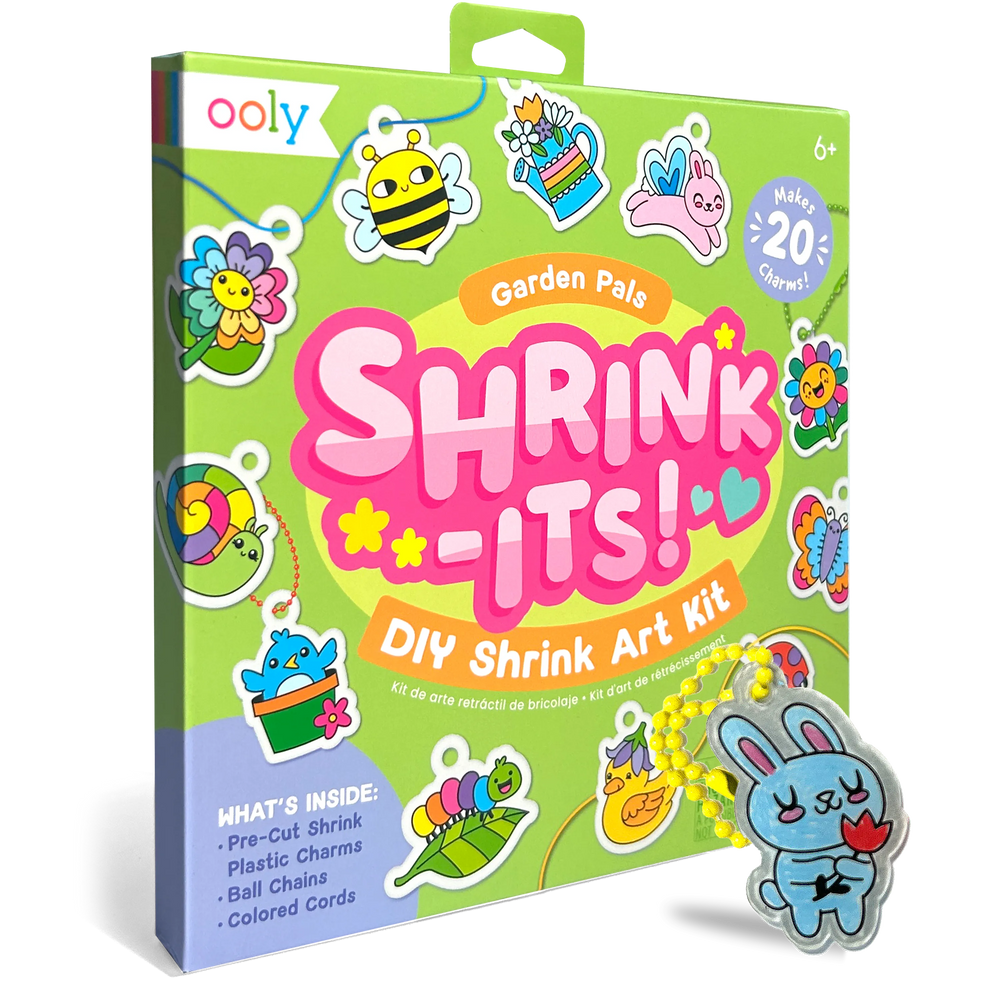 Shrink-its! DIY Shrink Art Kit - Garden Pals - OOLY