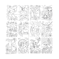 Undercover Art Hidden Pattern Coloring Activity Art Cards - Rainforest ...