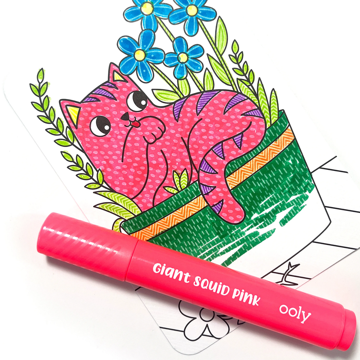 Undercover Art Hidden Pattern Coloring Activity Art Cards - Smitten ...