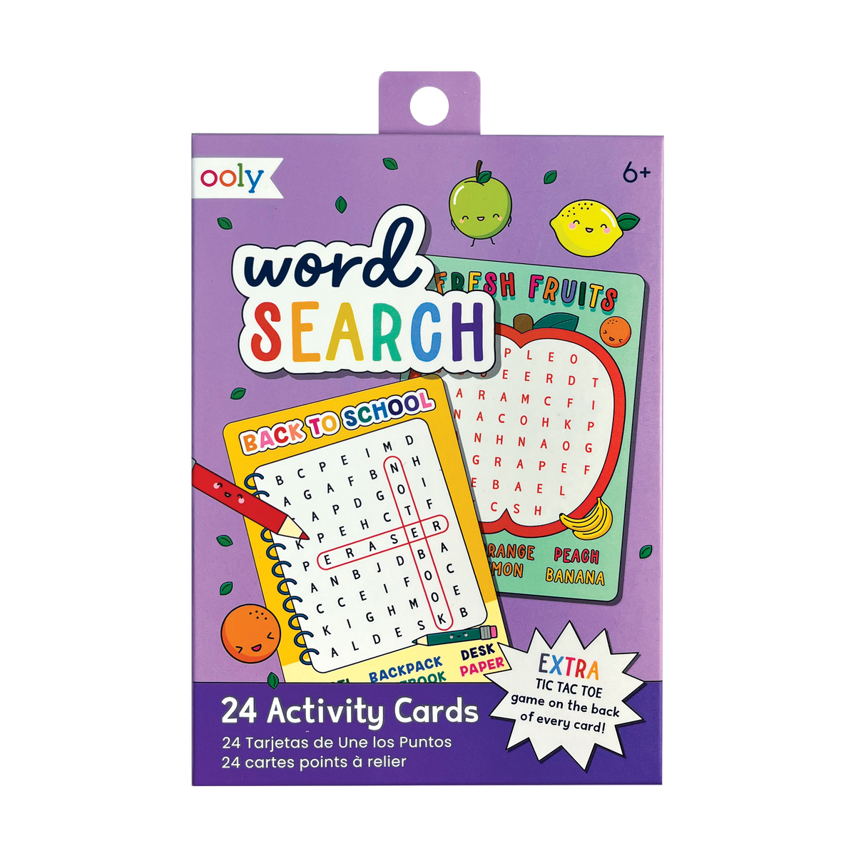 Word Search Activity Cards - OOLY