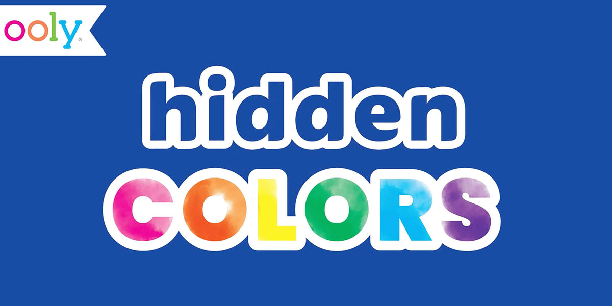 Hidden Colors Magic Paint Sheets - Magic Friends - OOLY