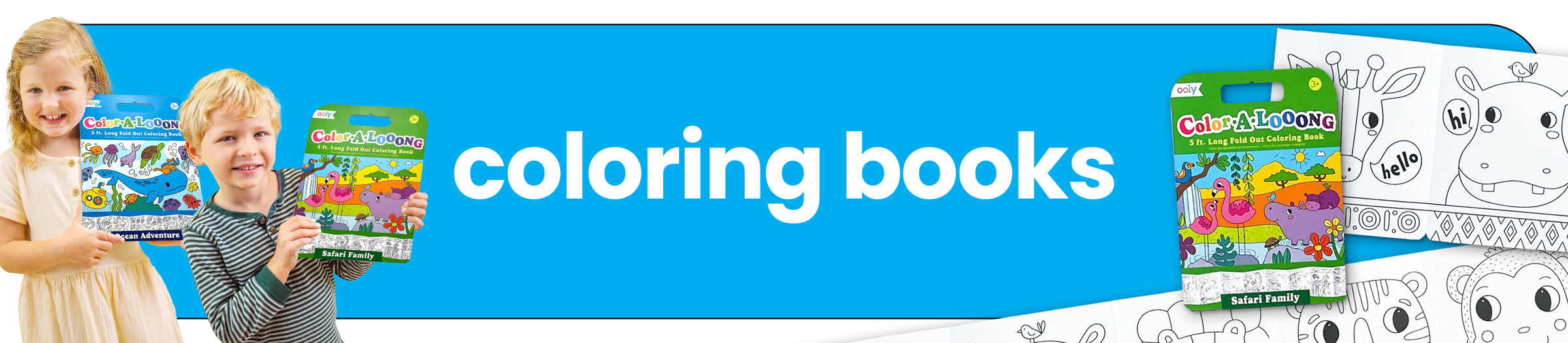 Coloring Books: Unicorns, Dragons, Fairies, Animals & More - OOLY