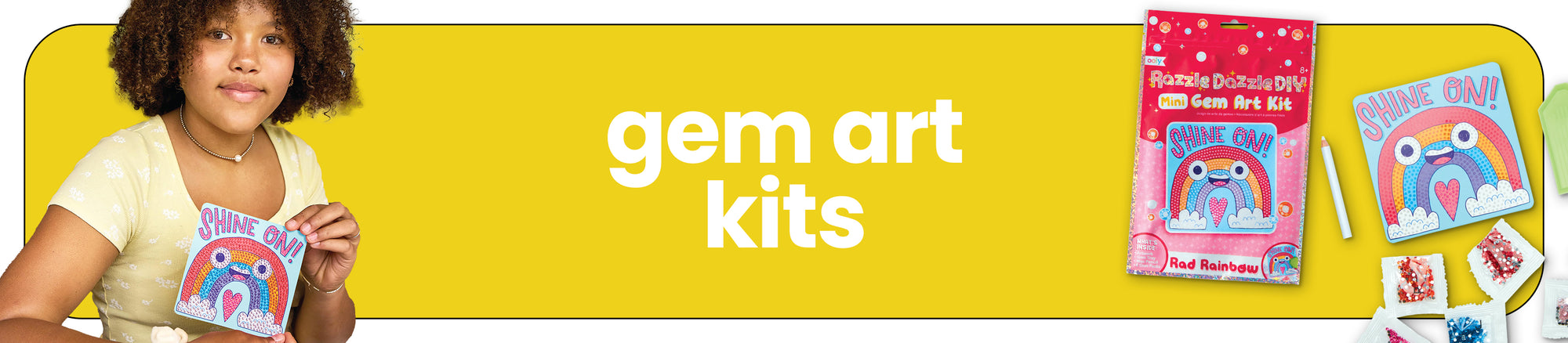 Sparkling DIY Gem Art Kits - Creative Fun for All Ages