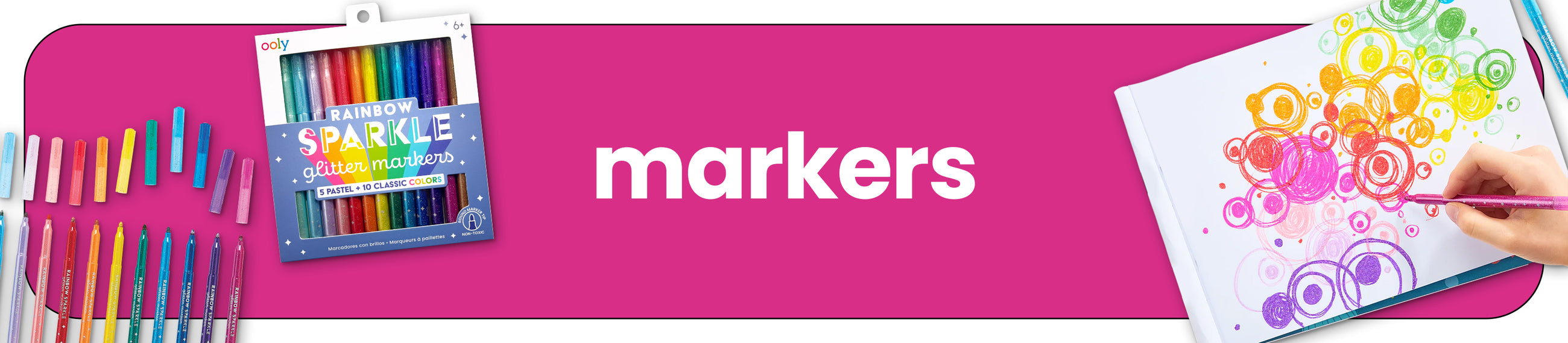Colored Art Marker Sets for Everyone! - OOLY