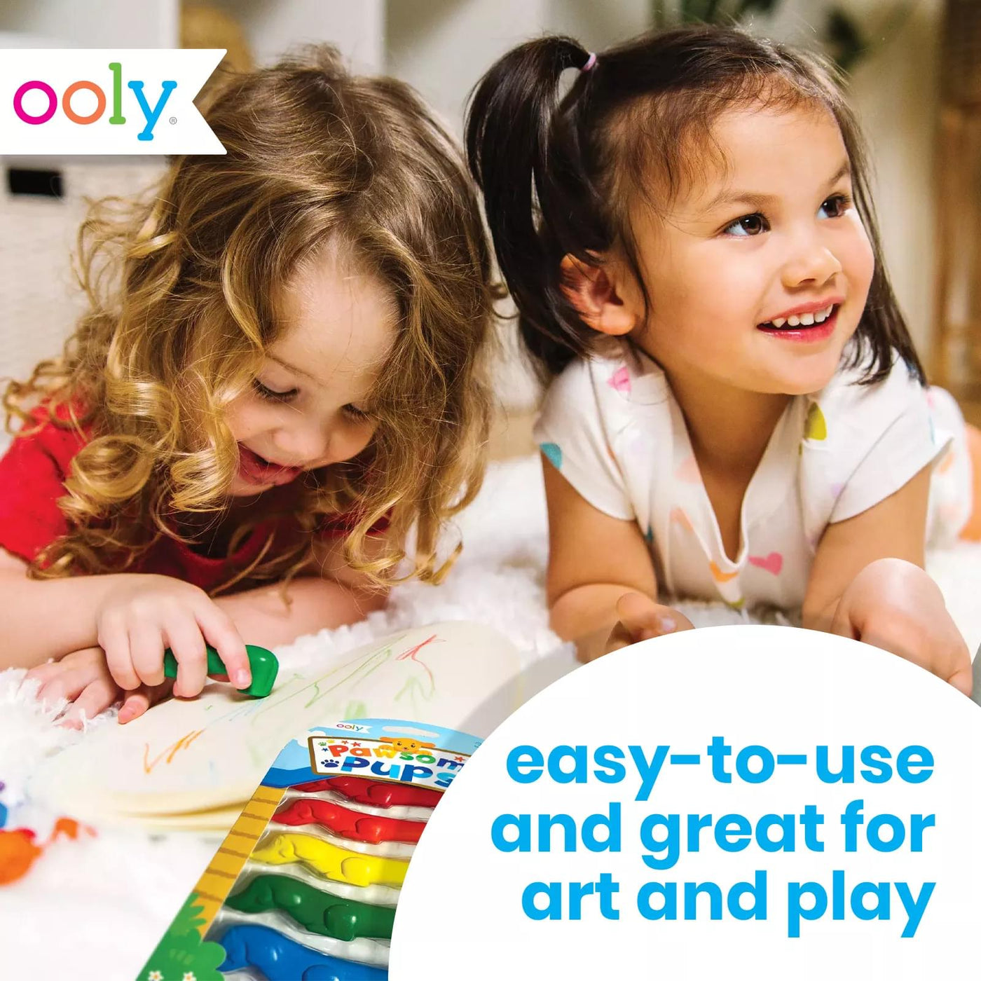 Pawsome Pups Dog Crayons - Set of 6 - OOLY