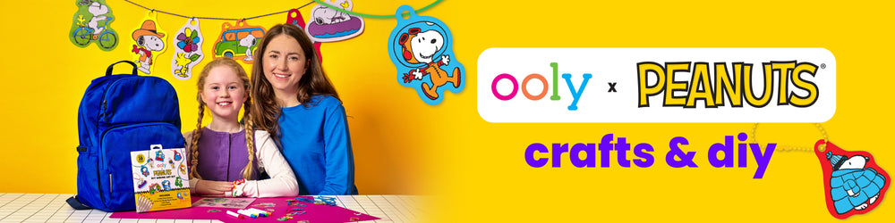 OOLY x Peanuts Crafts and DIY
