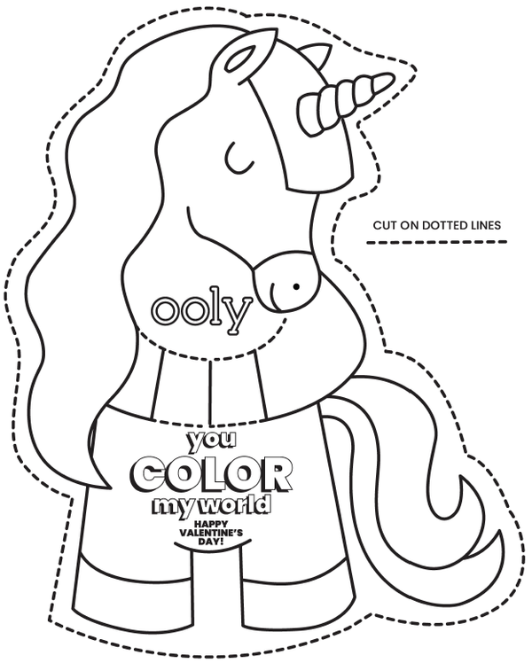 Cute Valentines Free Coloring Pages | Fun Valentine's Crafts