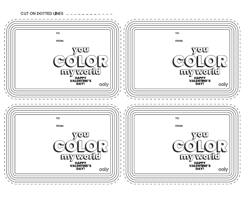 Cute Valentines Free Coloring Pages | Fun Valentine's Crafts