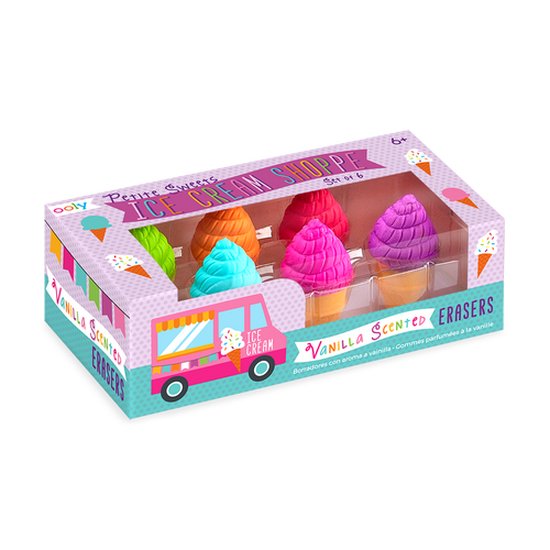 Petite Sweets Ice Cream Shoppe Scented Erasers - OOLY
