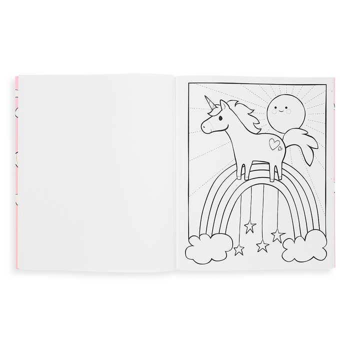 Enchanting Unicorns Coloring Book - OOLY