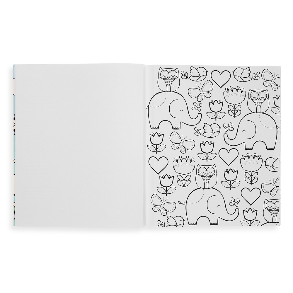 Little Cozy Critters Coloring Book - 31 Coloring Pages - OOLY