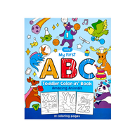ABC: Amazing Animals Toddler Coloring Book - 31 Pages - OOLY