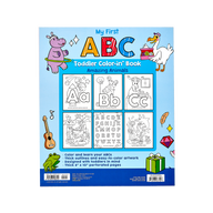 ABC: Amazing Animals Toddler Coloring Book - 31 Pages - OOLY