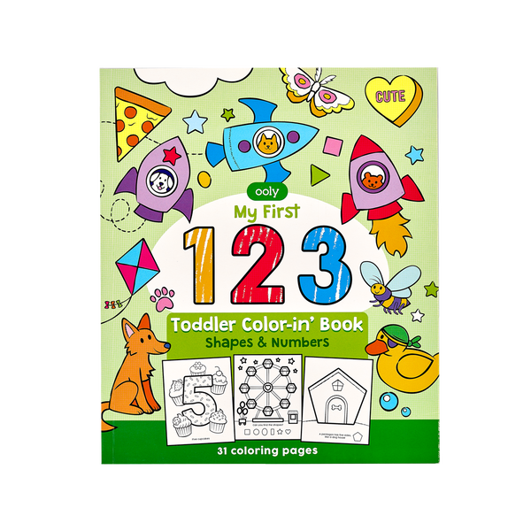shapes coloring pages for toddlers