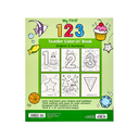 123: Shapes + Numbers Toddler Coloring Book - OOLY