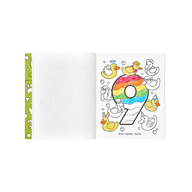 123: Shapes + Numbers Toddler Coloring Book - OOLY