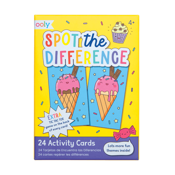 Spot the Difference Activity Cards- OOLY