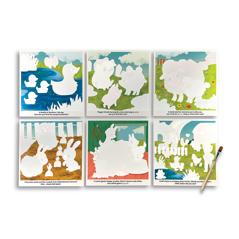 Water Amaze Water Reveal Boards - On The Farm - OOLY