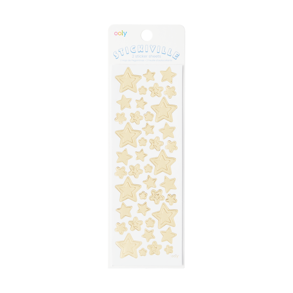 Stickiville Gold Stars Stickers - OOLY