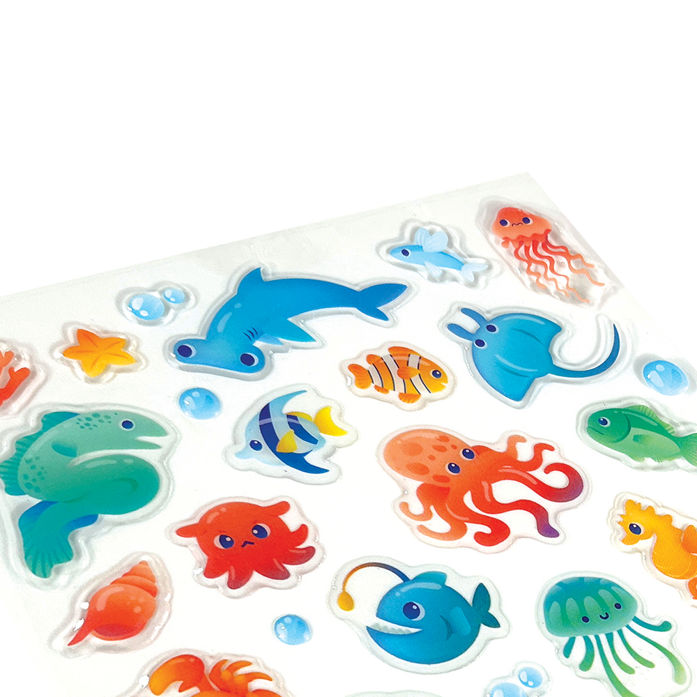 Stickiville Blue Ocean Stickers - OOLY