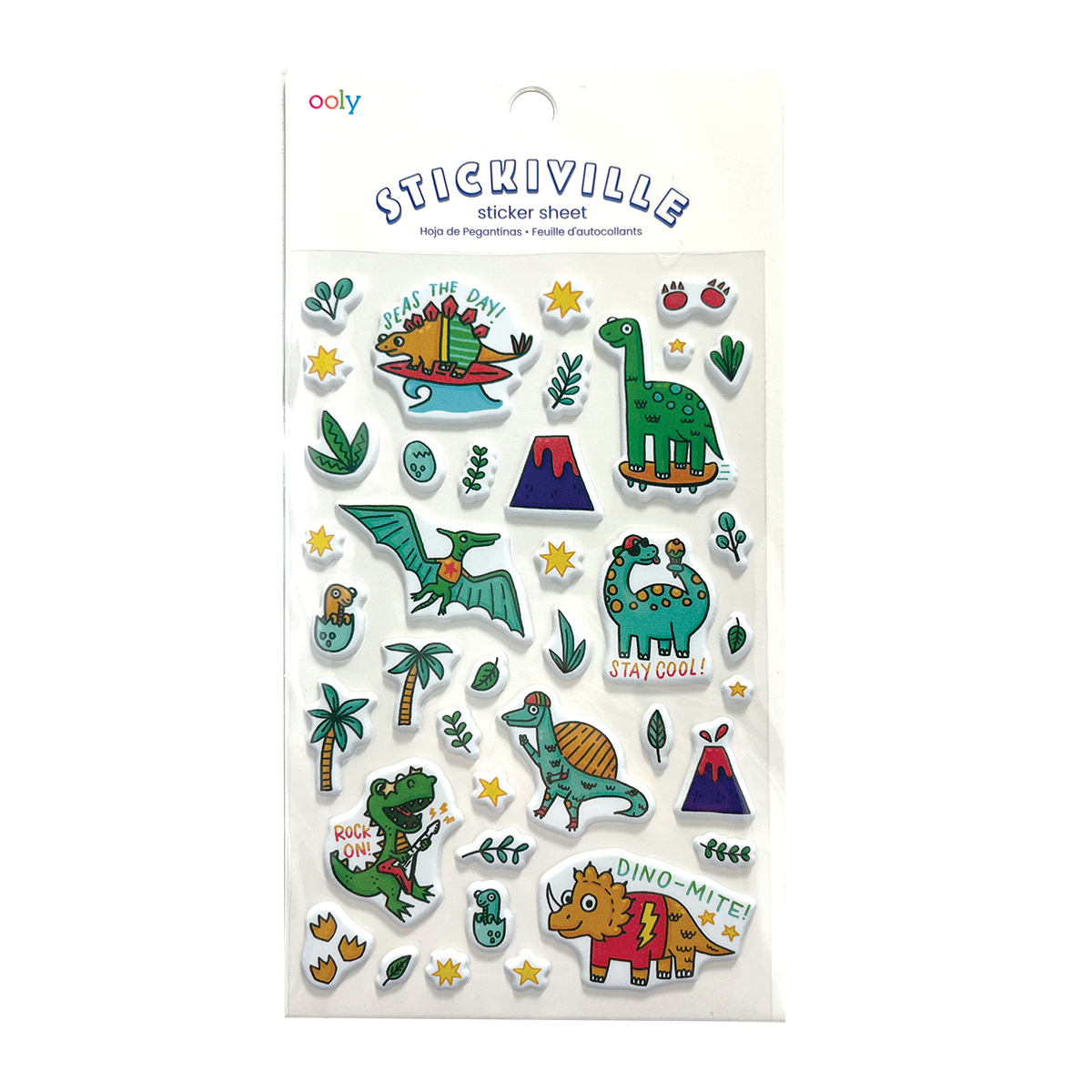 Stickiville Dino-Mite! Stickers - OOLY