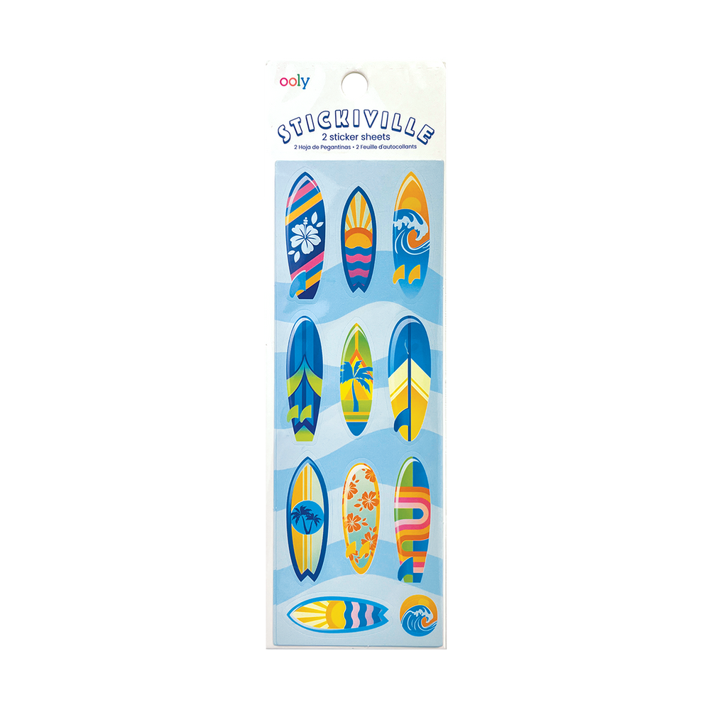 Stickiville Surf's Up Stickers - OOLY